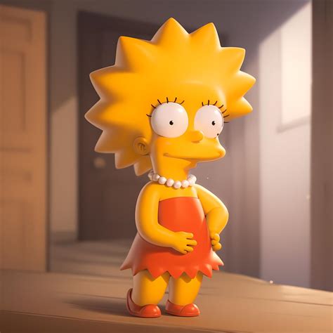 Lisa Simpson V10 Stable Diffusion Lora Civitai