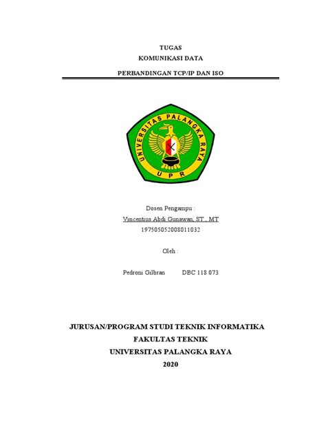 Komunikasi Data Iso Dan Tcp Pdf