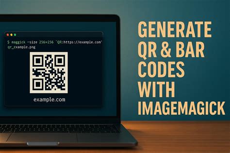 Generating Qr Codes And Barcodes With Imagemagick Ultimate Systems Blog