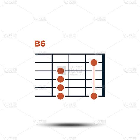 基本吉他和弦图图标矢量模板