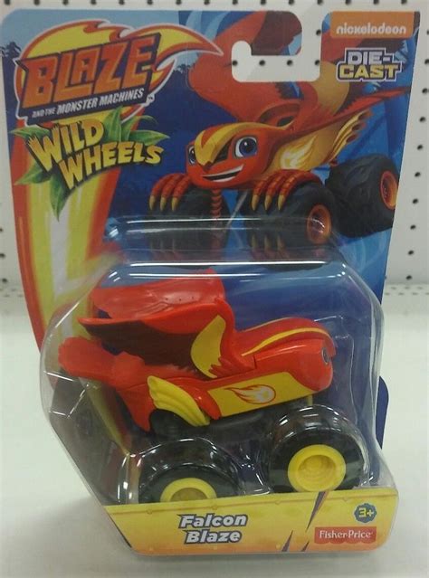 Nickelodeon Blaze And The Monster Machines Wild Wheels Falcon Blaze