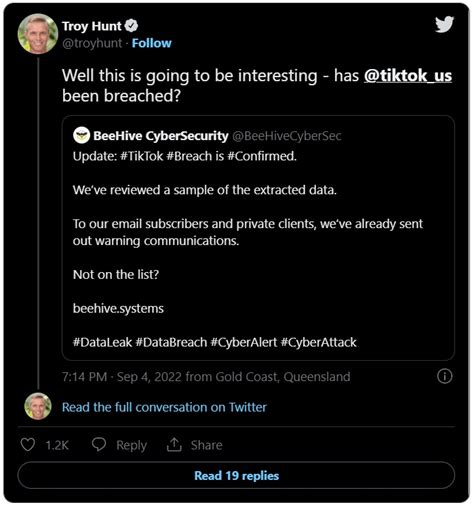 Was TikTok S Database Hacked Alleged TikTok Data Breach Goes Viral After Leaked Pictures Of