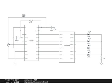 Adc Circuitlab