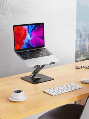 Besign Lsx7 Supporto Pc Portatile Con Base Girevole A 360° Supporto