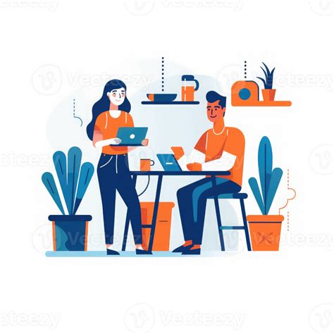 daily activities of people at work ai generated 27396192 png