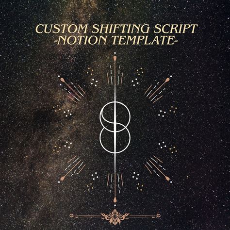 24 Hour Custom Shifting Script Template Manifest And Plan Your Reality