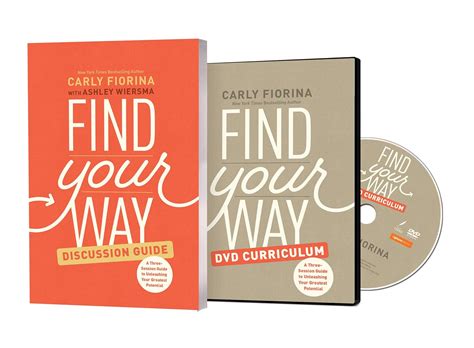 Find Your Way Discussion Guide With Dvd Fiorina Carly 9781496435750
