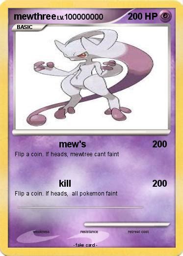 Mewthree Pokemon