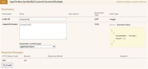 Update Multiple Custom Columns For Order Sellercloud Api Docs
