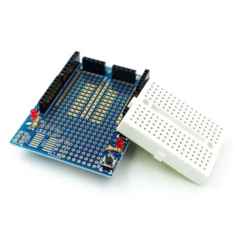 Arduino Uno протошилд с макетной платой купить в интернет магазине Chip Ii