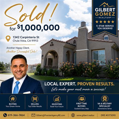Chula Vista Realtor Gilbert Gomez Real Estate