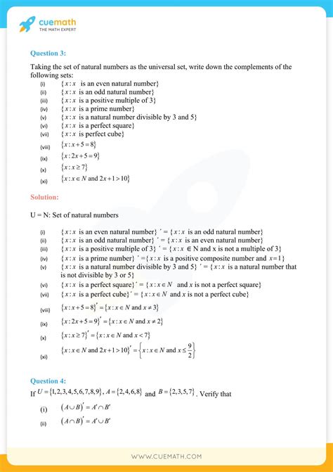 NCERT Solutions For Class Maths Chapter Sets Access Free PDF