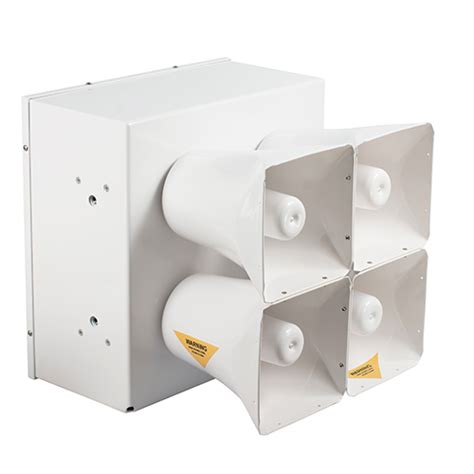 W Horn Amplified Speaker Array Fortified Enclosure X Sale