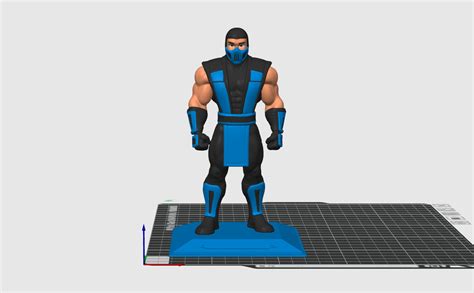 👾 Mortal Kombat Sub Zero・ Stl File For 3d Printing・cults