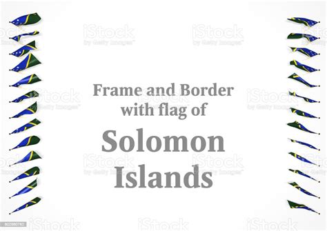 프레임과 솔로몬 제도의 국기와 국경입니다 3 차원 일러스트 레이 션 0명에 대한 스톡 사진 및 기타 이미지 0명 공란 교육 Istock