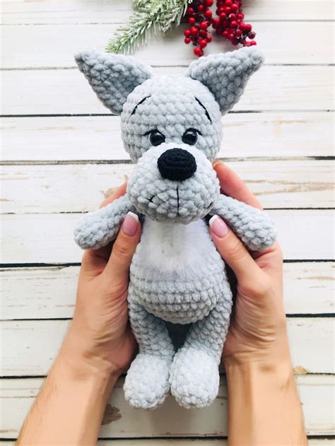 Crochet Pattern Wolf Wolf Crochet Pattern Crochet Pattern Etsy