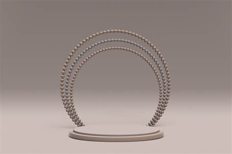 3d 베이지 색 배경 화장품 연단 베이지 받침대 최소한의 스튜디오 제품 프리젠 테이션 0명에 대한 스톡 사진 및 기타 이미지 0명 3차원 형태 강단 Istock