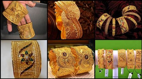 Bridal Gold Chur Bangles Designslatest Gold Bangles Designs For Bride