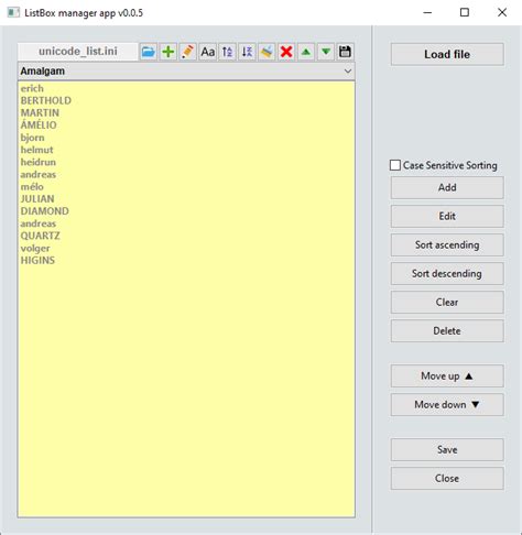 A Simple Improved Listbox Manager Wxpython Dev Discuss Wxpython