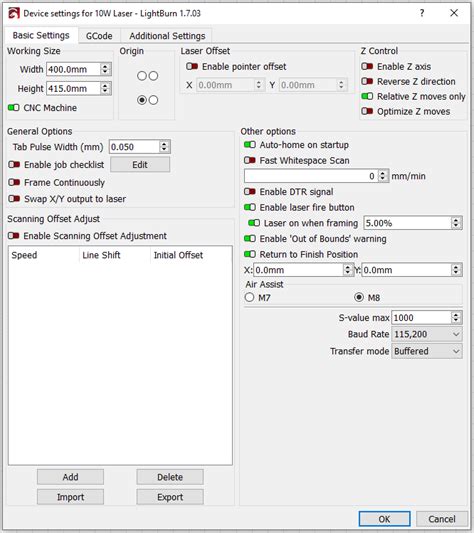 Help I Can T Get The Laser To Fire Anymore Community Laser Talk LightBurn Software Forum