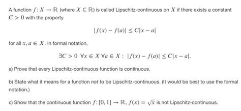 solved a function f x → r where x cr is called