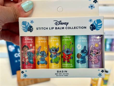 Stitch Crashes Basin With The Stitch Lip Balm Collection In 2024 Lip