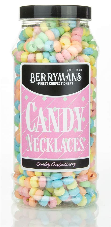 Original Candy Necklace Sweet Necklace Retro Sweets T Jar By