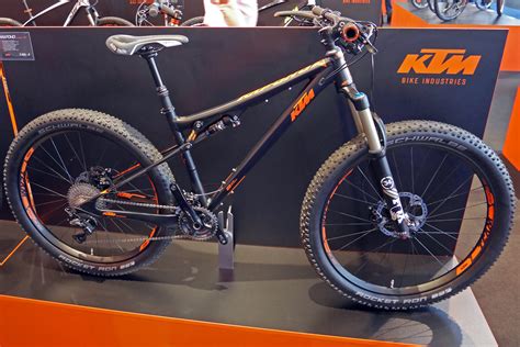 Eb15 Ktm Updates Mountain Bikes With Straight Line Link Suspension