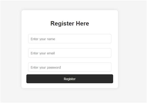 Htm Css Form Connect With Mysql Database Dev Community