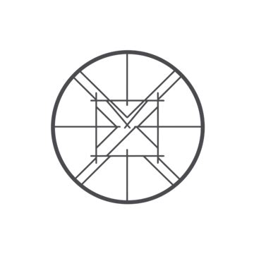 An Icon In A Circle With Lines Vector Lineal Icon Freehand Bold Line PNG And Vector With