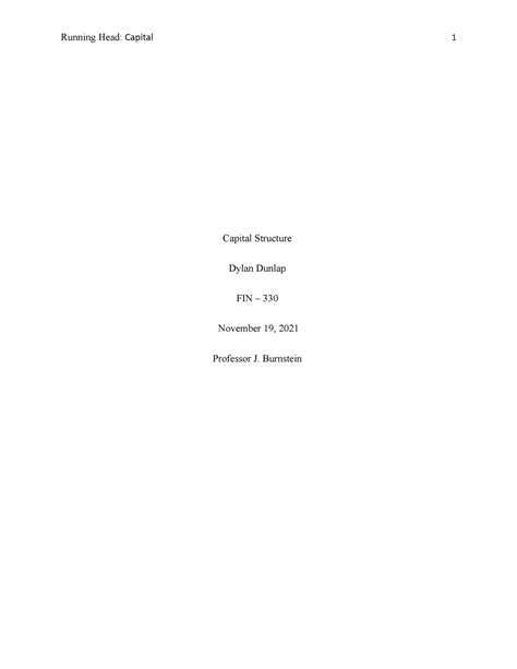 Module 4 Journal This Is A Homework Assignment For Fin 330 I Received An A In The Class This