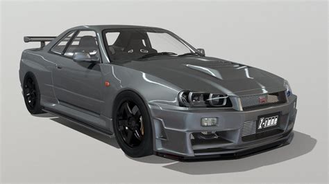 Nissan Skyline R34 Sketchfab