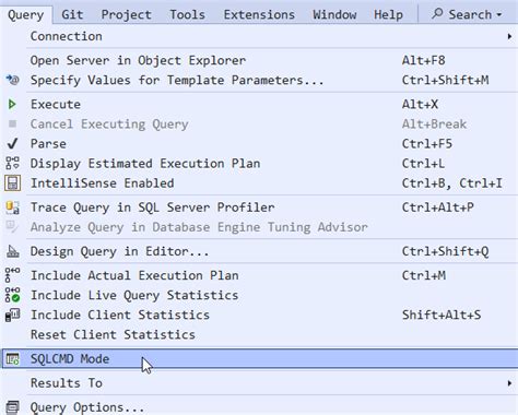 Ssms Tips And Tricks 4 9 Setting Sqlcmd Mode For All New Query Windows The Bit Bucket