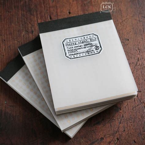 Lin Chia Ning Gold Stamping Notepad No No Kuldlelu