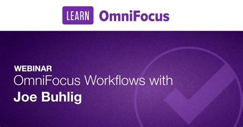 Reviews And Scripting Learn Omnifocus Webinar
