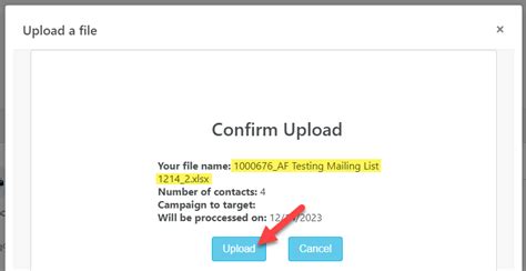 automated file campaign upload files postalytics