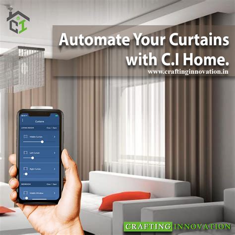 Crafting Innovation Did You Know Your Curtain Can Be Smart Introducing Curtain Automation
