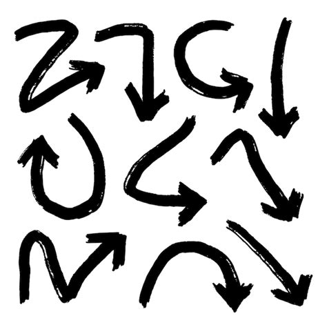 Flèche De Direction Vecteur Premium