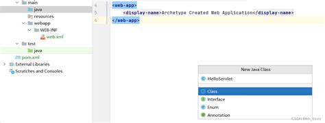 使用servlet 实现 Hello World （七大步）idea创建maven编写helloworldservlet页面详细教程 Csdn博客