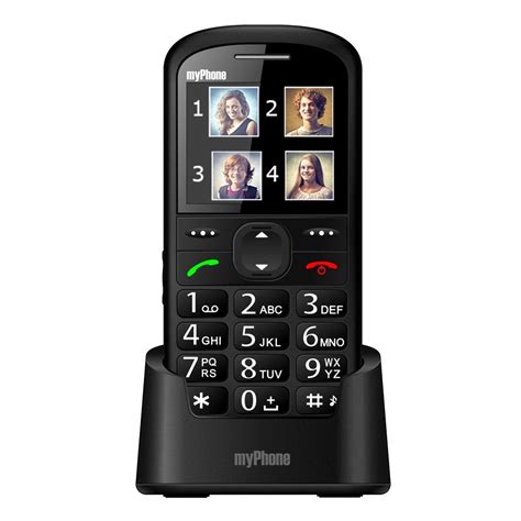 Купить MyPhone Halo 2 black — телефон для пожилых людей с базой: отзывы ...