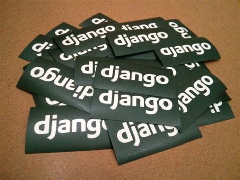 Django Vinyl Stickers Just Stickers Just Stickers
