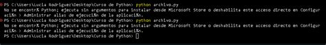 buenas noches estoy recién iniciando un curso de python y al escribir