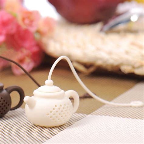 Multi Function Tea Strainer Travel Pot Spice Silic Grandado