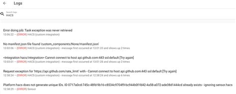 Github Rate Limit Error Hacs Configuration Home Assistant Community