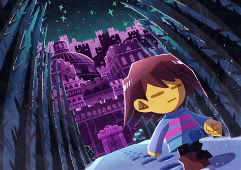 Frisk And Sans Undertale Drawn By Watawata22 Danbooru