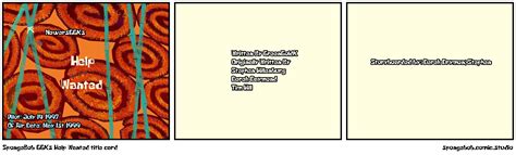 Spongebob Ggks Help Wanted Title Card Comic Studio