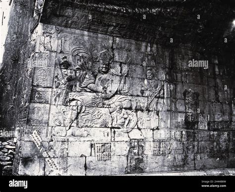 Nankow Pass Pechili Province China Interior Wall Of The Archway Of