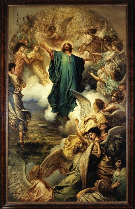 Gustave Dore Lascension 1879 Gustave DorÉ 1832 1883 Ascensión De Jesús Pinturas