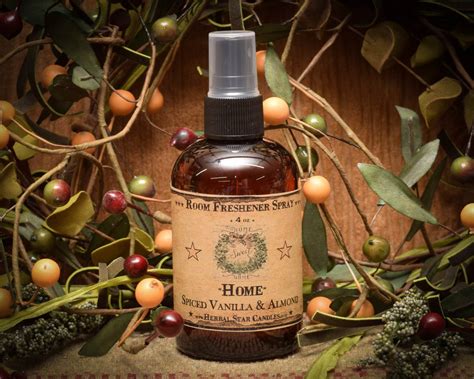 Home Room Spray 4 Oz Herbal Star Candles
