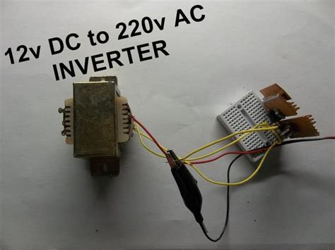 Simple Inverter 12v DC To 220v AC